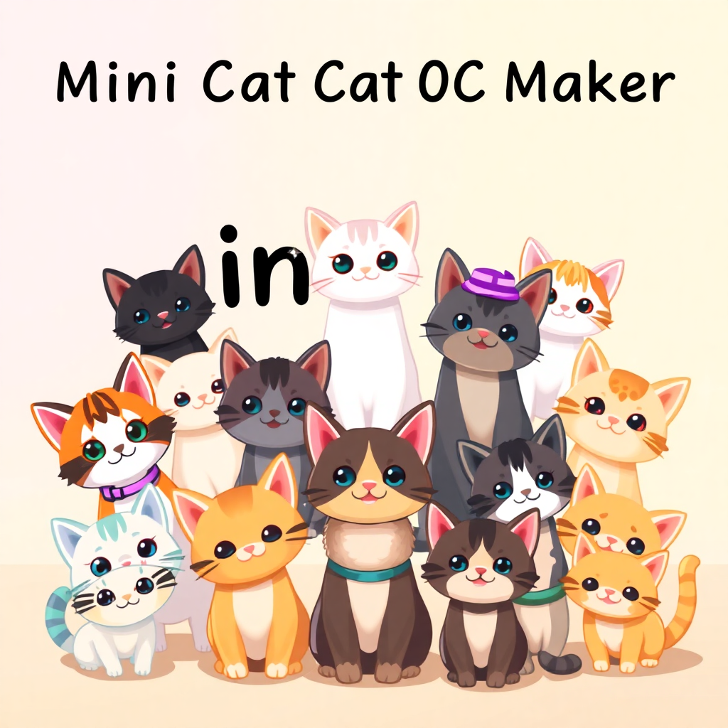 Best Mini Cat Oc Maker | Vondy