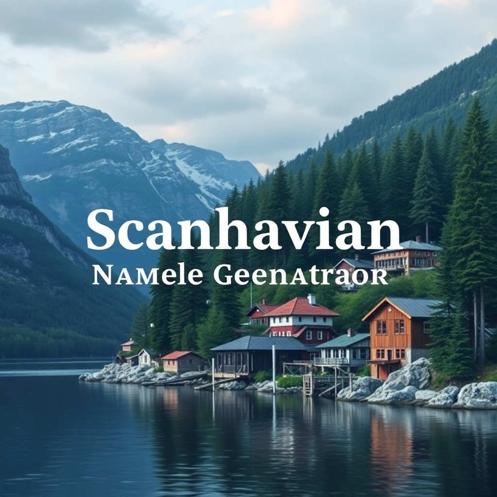 Best Scandinavian Name Generator | Vondy