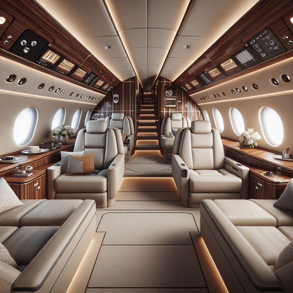 Best Private Jet Interior Design | Vondy