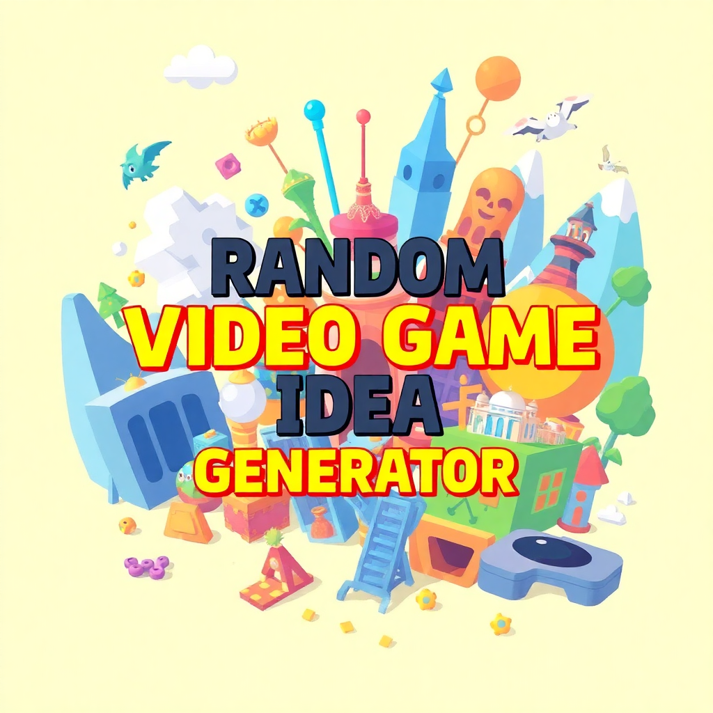 Best Random Video Game Idea Generator | Vondy