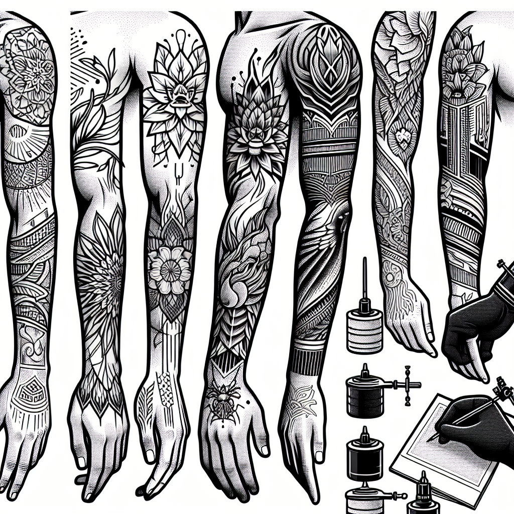 Best Line Work Tattoo Ideas For Guys | Vondy