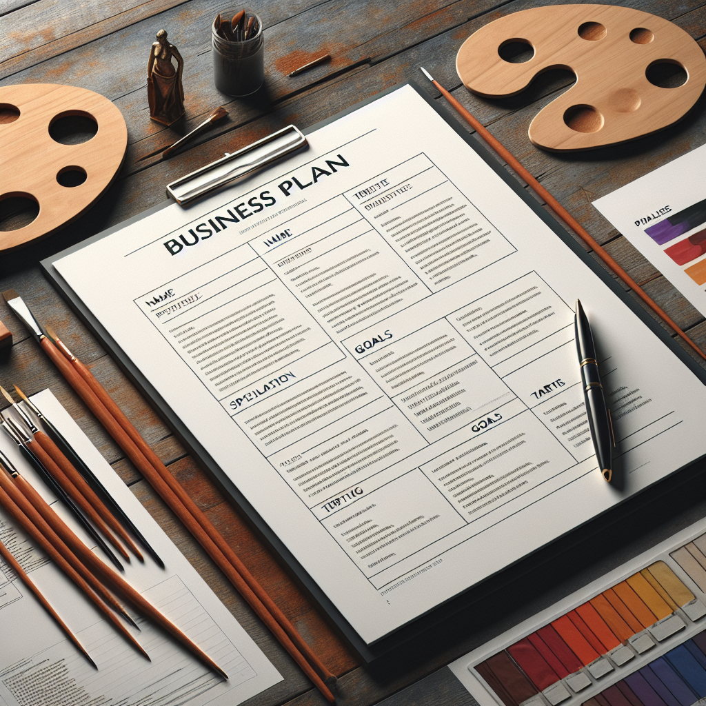 Best Artist Business Plan | Vondy