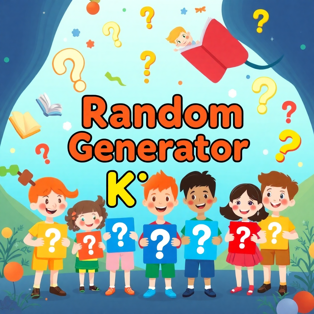 Best Random Question Generator For Kids | Vondy