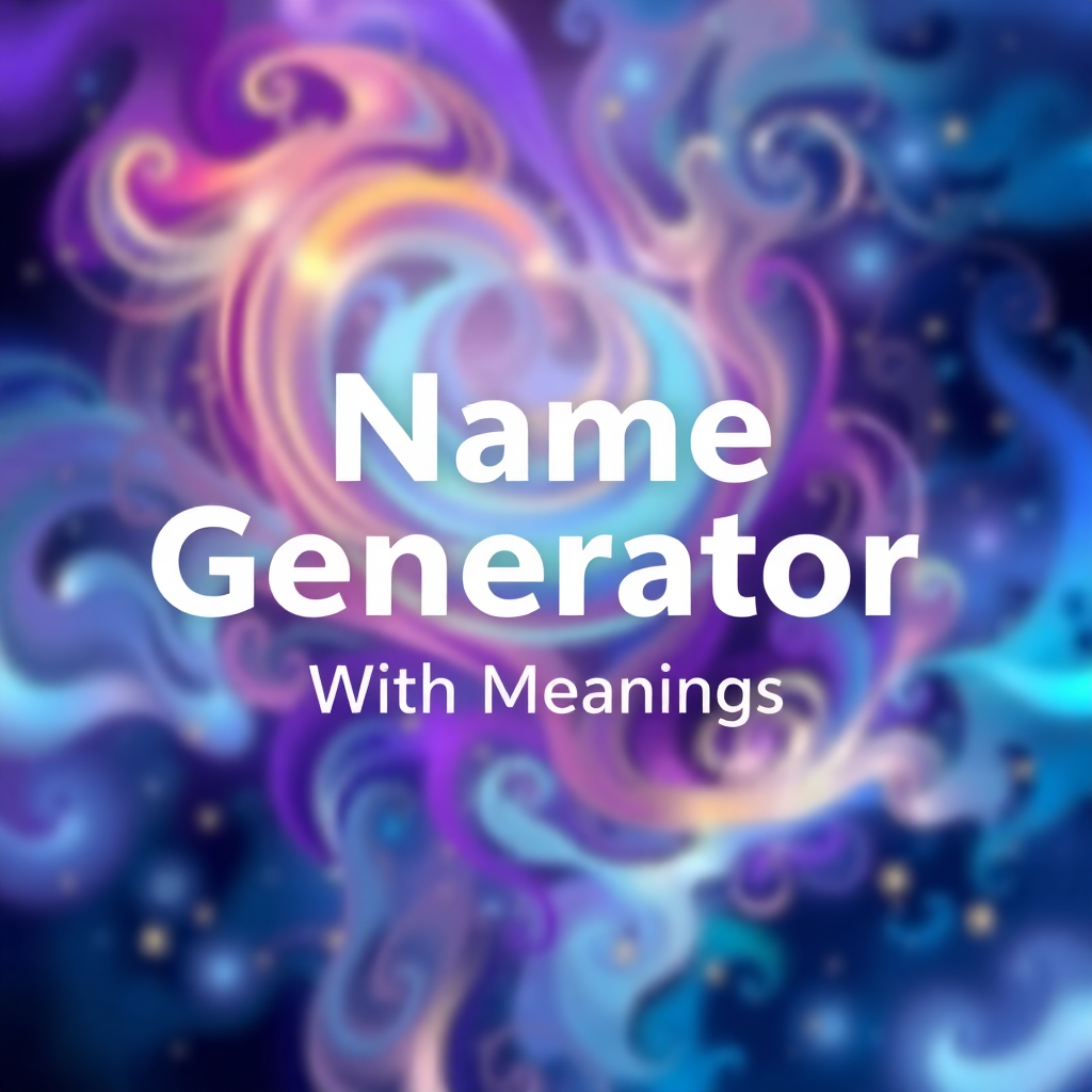 Best Name Generator With Meanings | Vondy