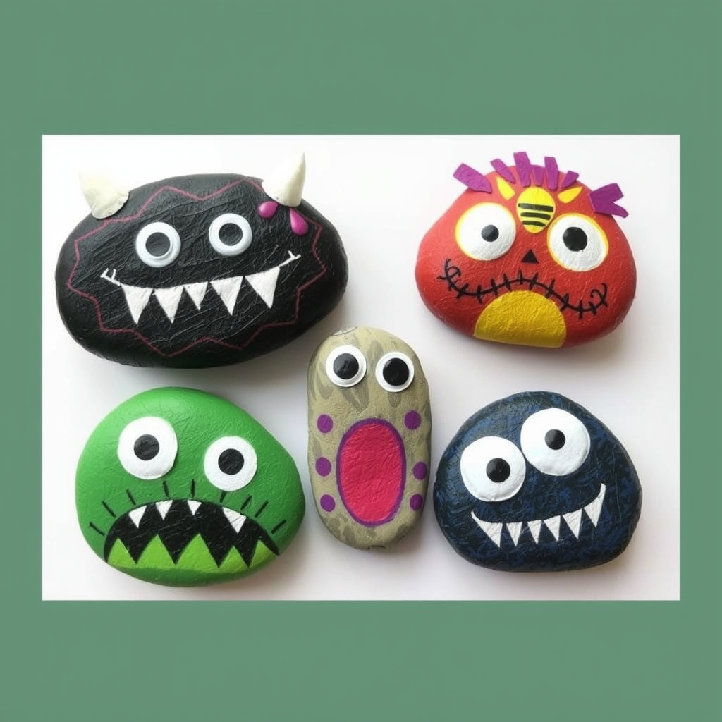 Best Monster Rock Painting Ideas | Vondy