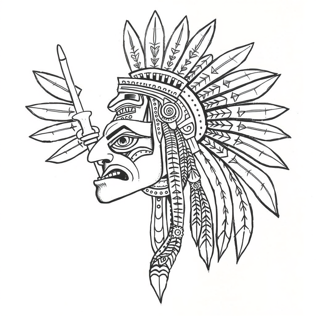 Best Aztec Drawing Ideas | Vondy