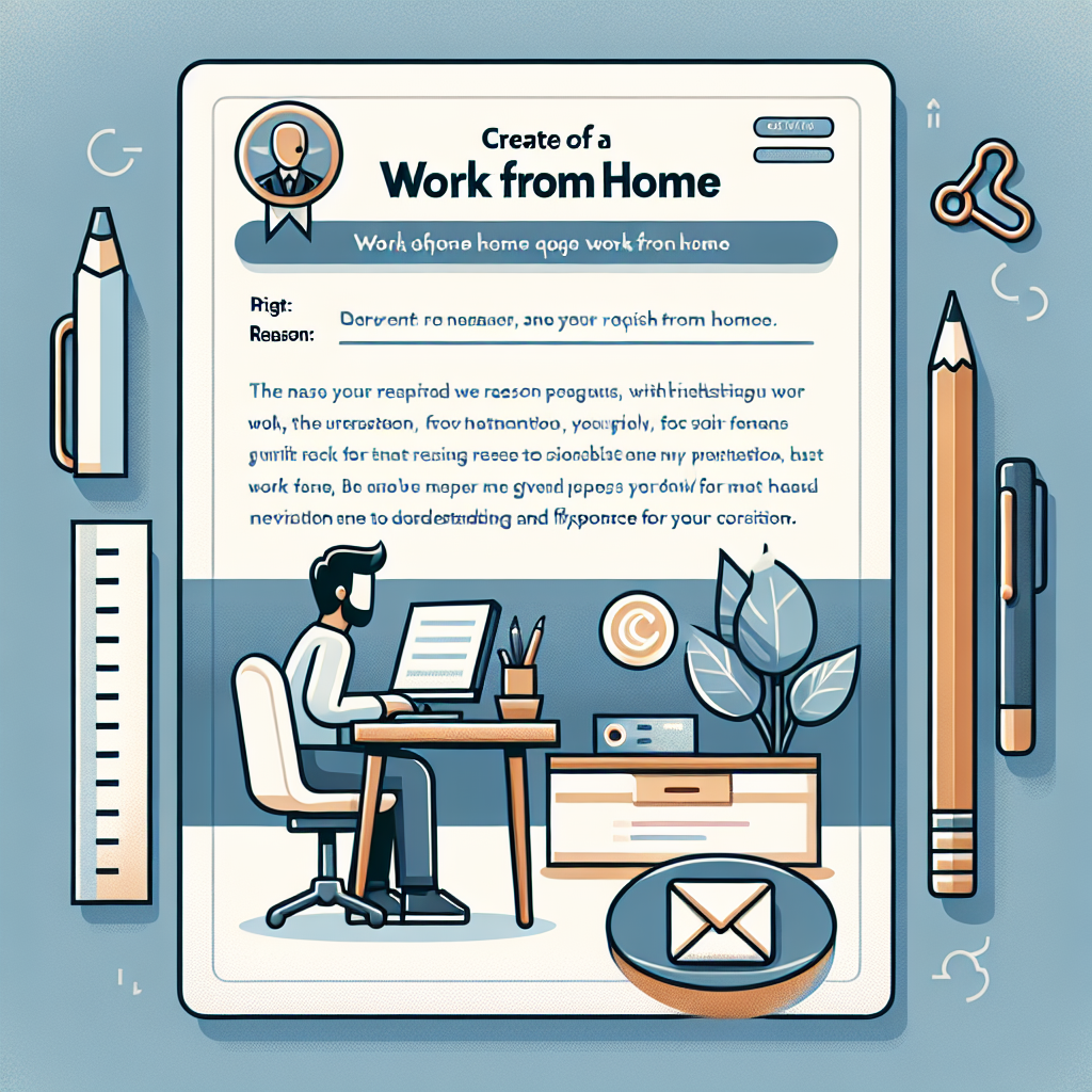 Best Work From Home Email Template | Vondy
