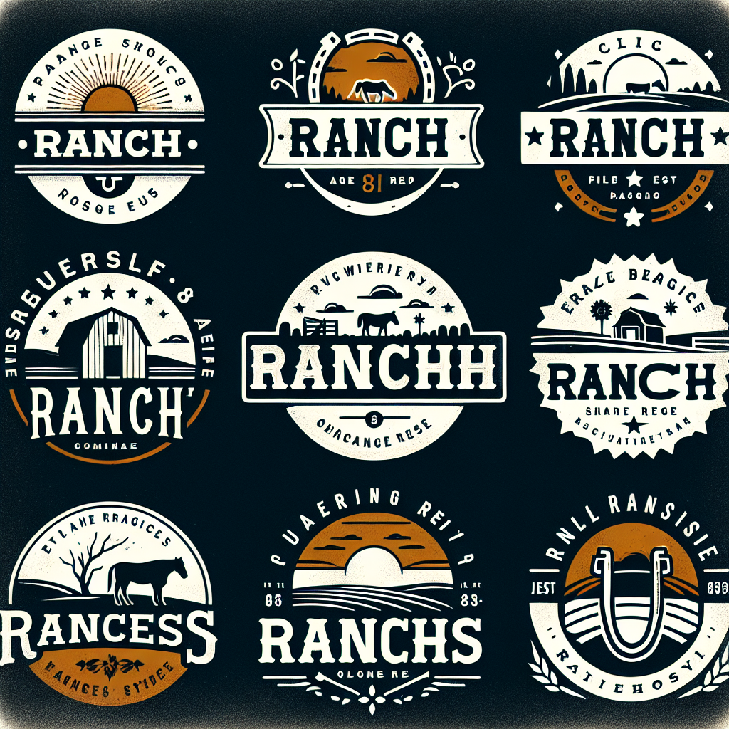 Best Ranch Logo Design Ideas | Vondy