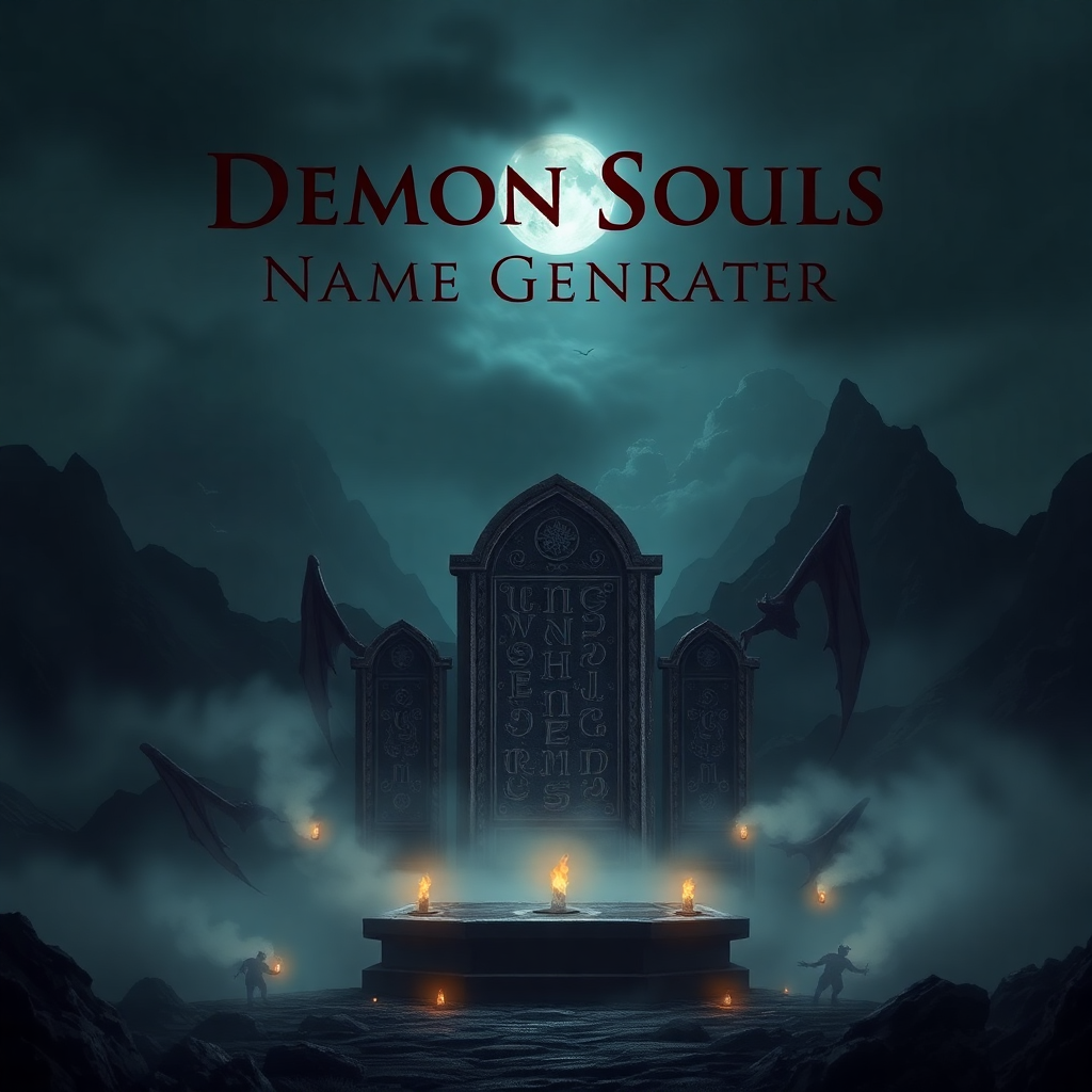 Best Demon Souls Name Generator | Vondy