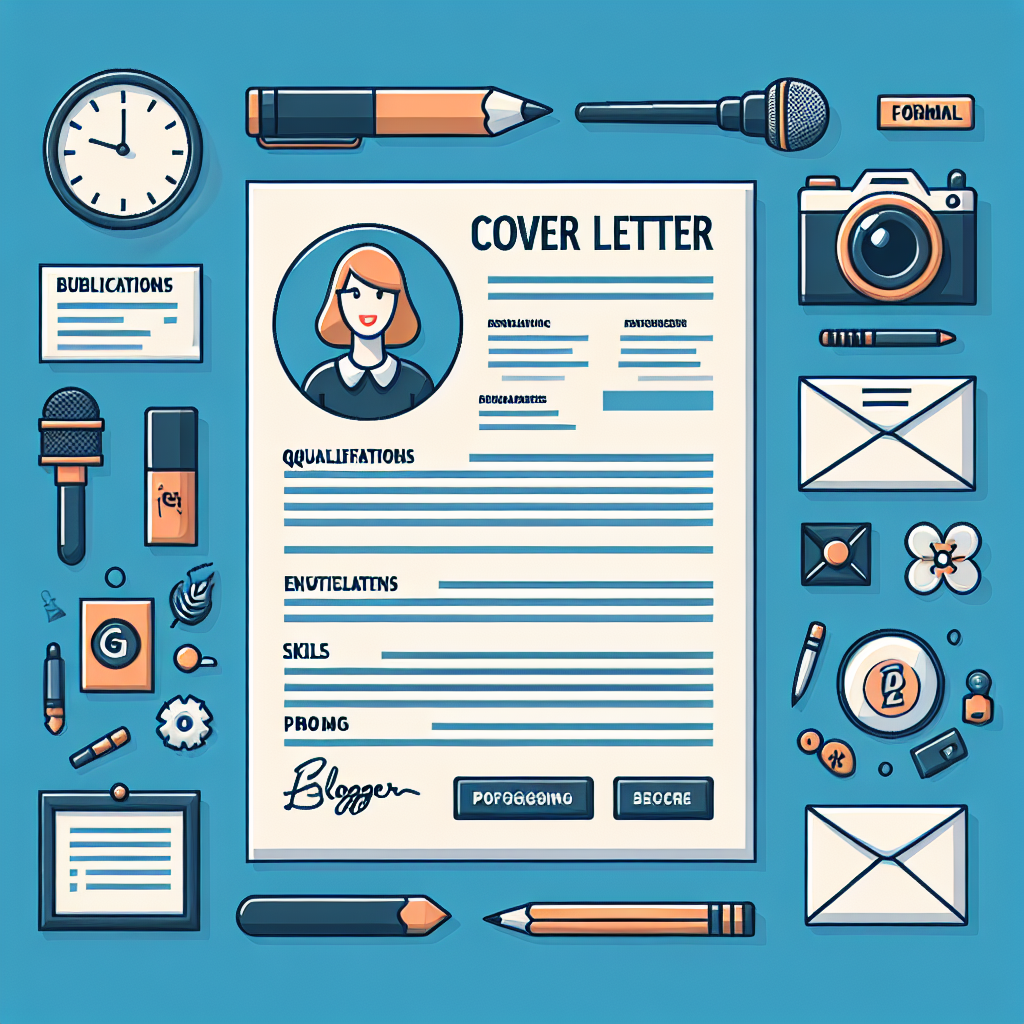 Best Blogger Cover Letter Generator | Vondy