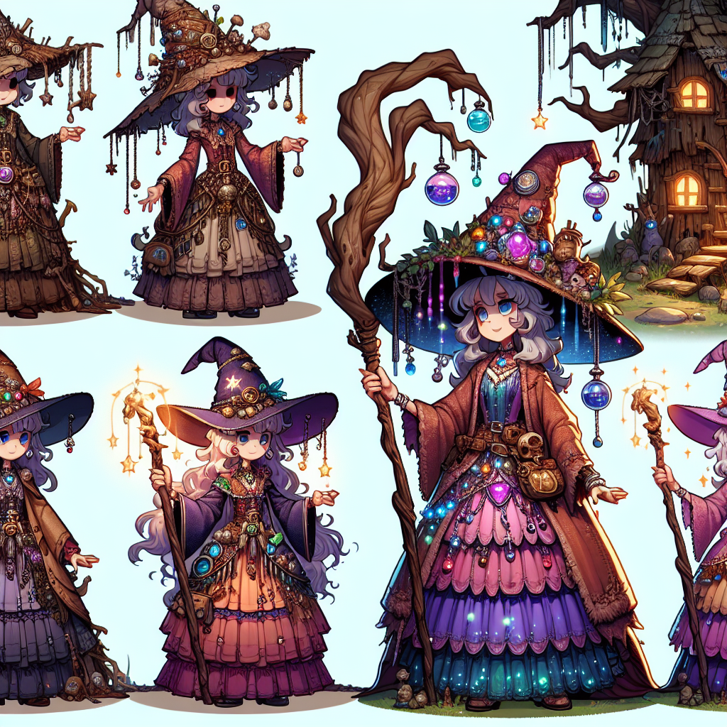 Best Cartoon Witch Character Generator | Vondy