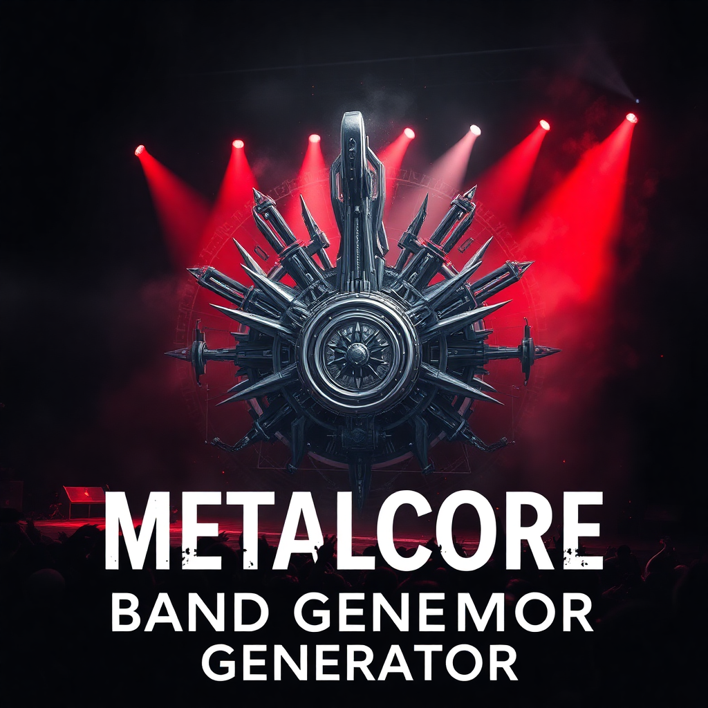 Best Metalcore Band Name Generator | Vondy