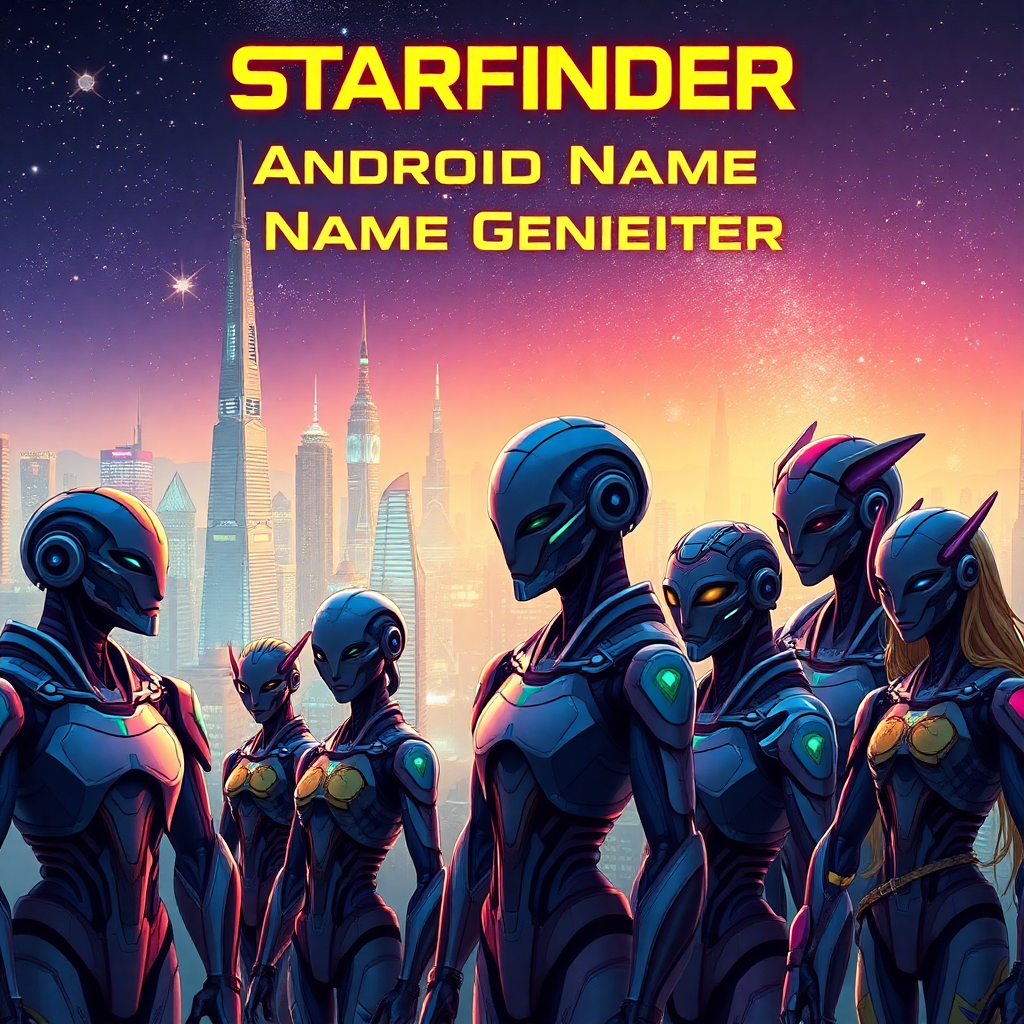 Best Starfinder Android Name Generator | Vondy