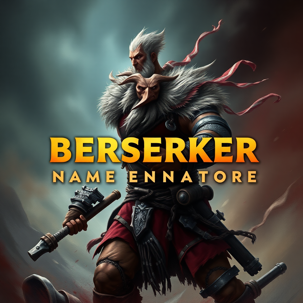 Best Berserker Name Generator | Vondy