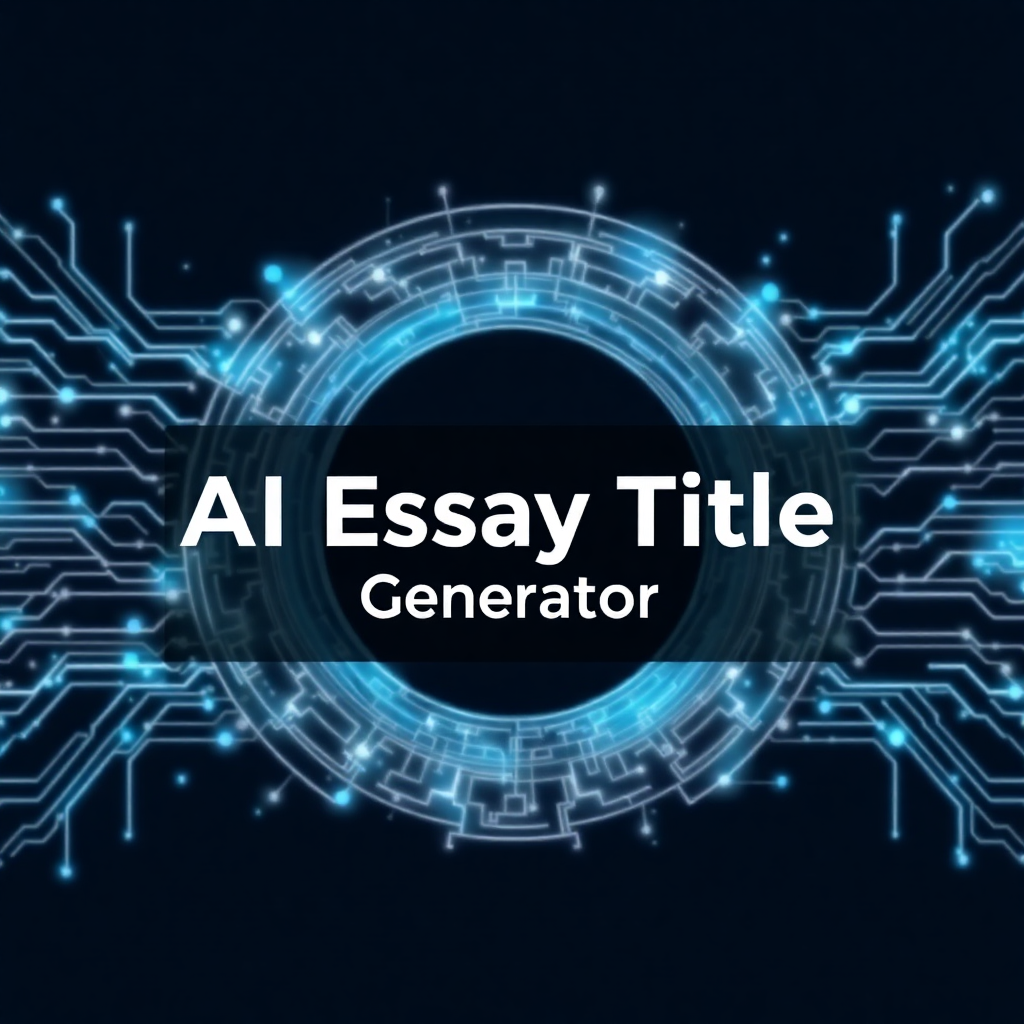 Best Ai Essay Title Generator | Vondy