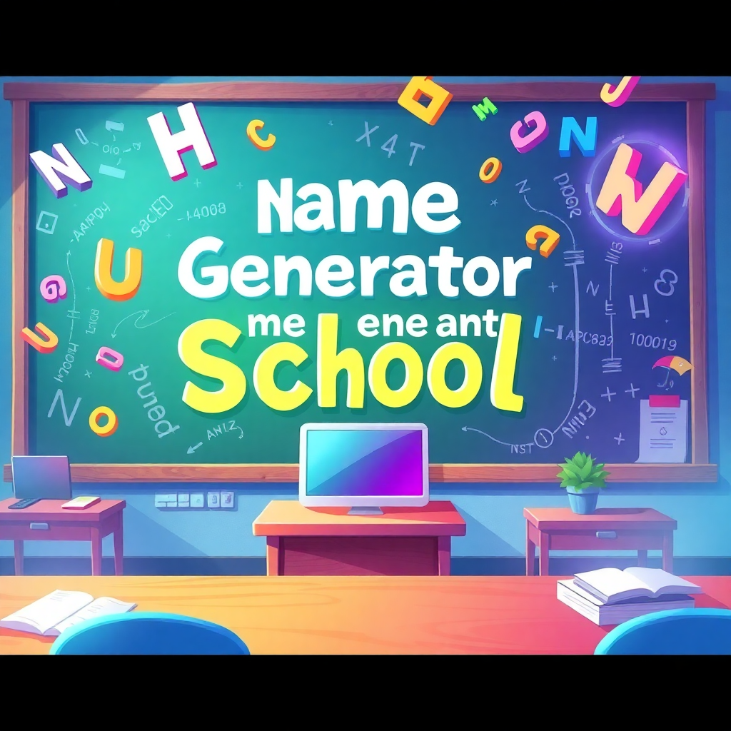 Best Name Generator School | Vondy