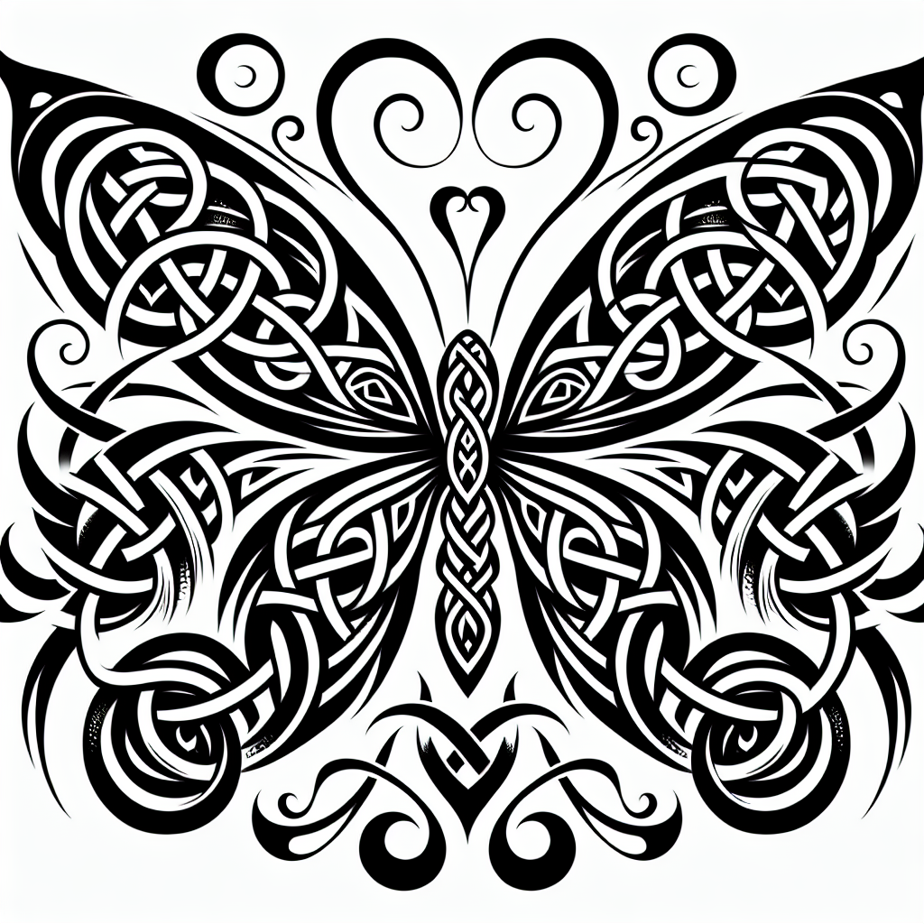 Best Celtic Butterfly Tattoo Generator | Vondy