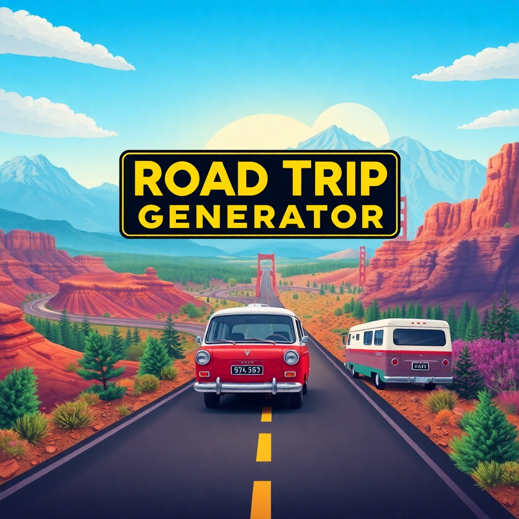 Best Random Road Trip Generator Usa | Vondy