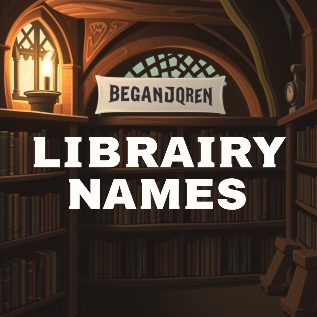 Best Library Name Generator | Vondy