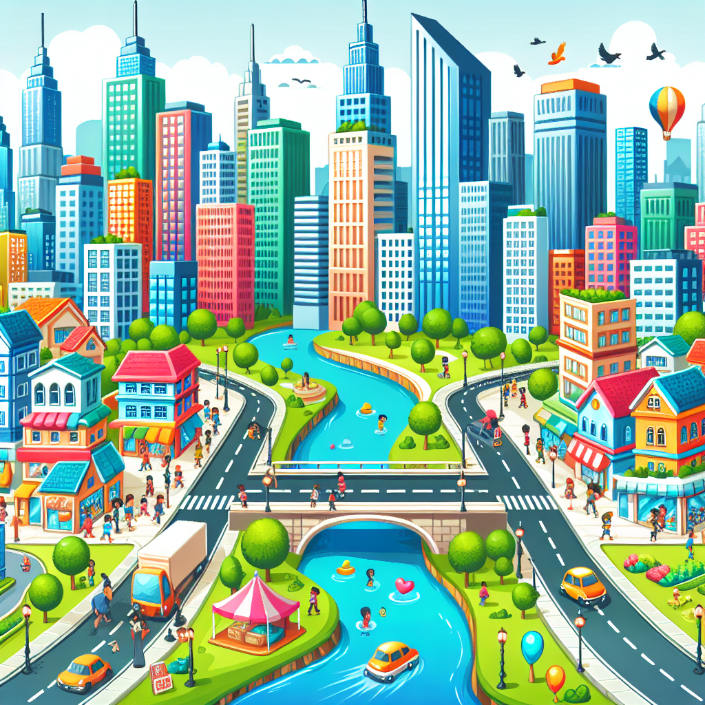 Best Cartoon City Scene Generator | Vondy