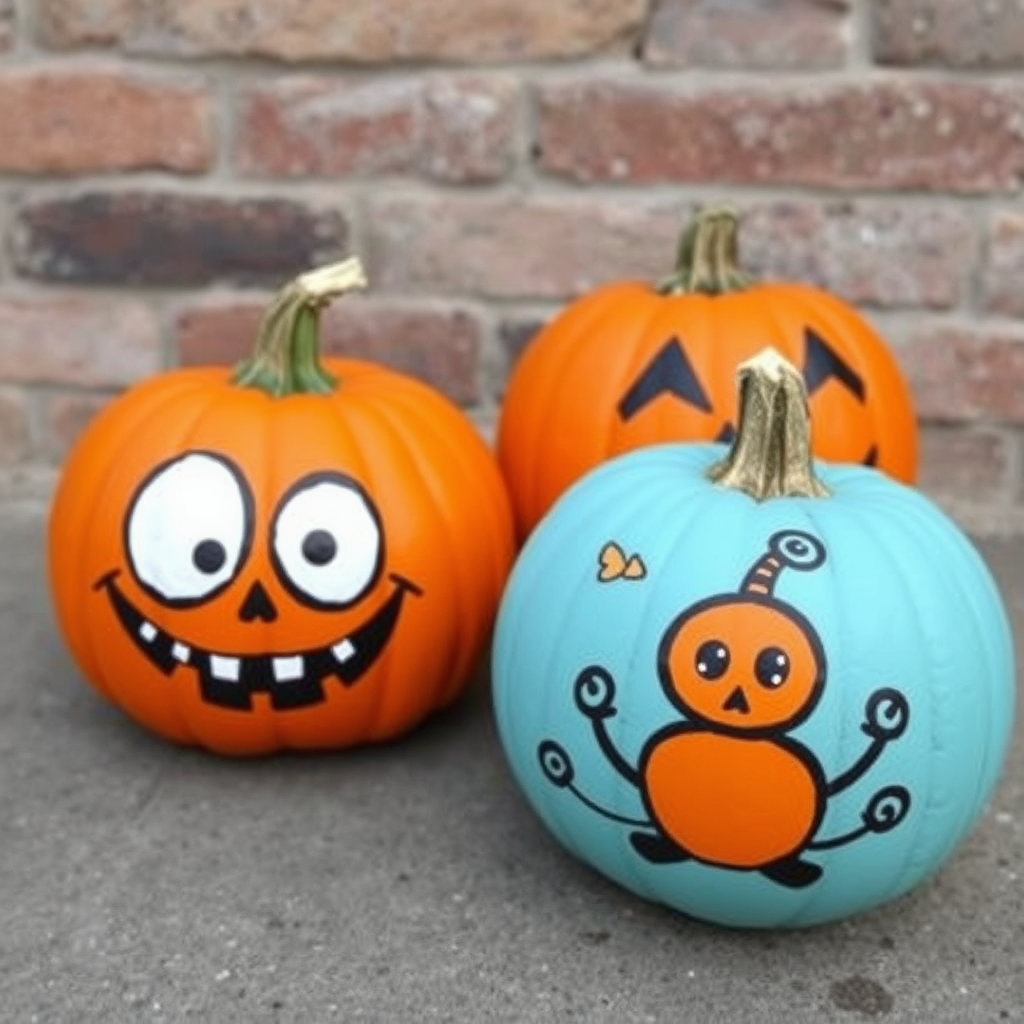 Best Pumpkin Painting Ideas Cartoons | Vondy