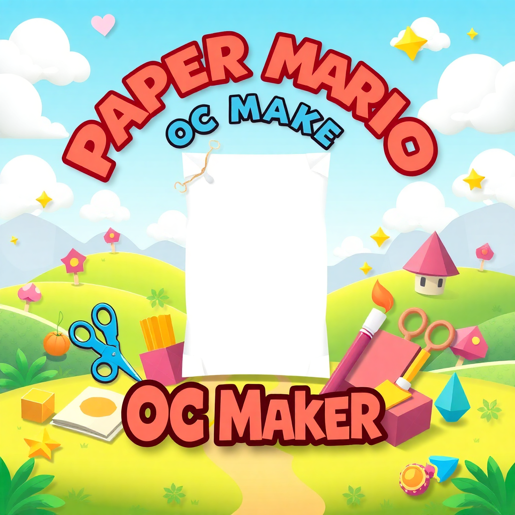 Best Paper Mario Oc Maker | Vondy