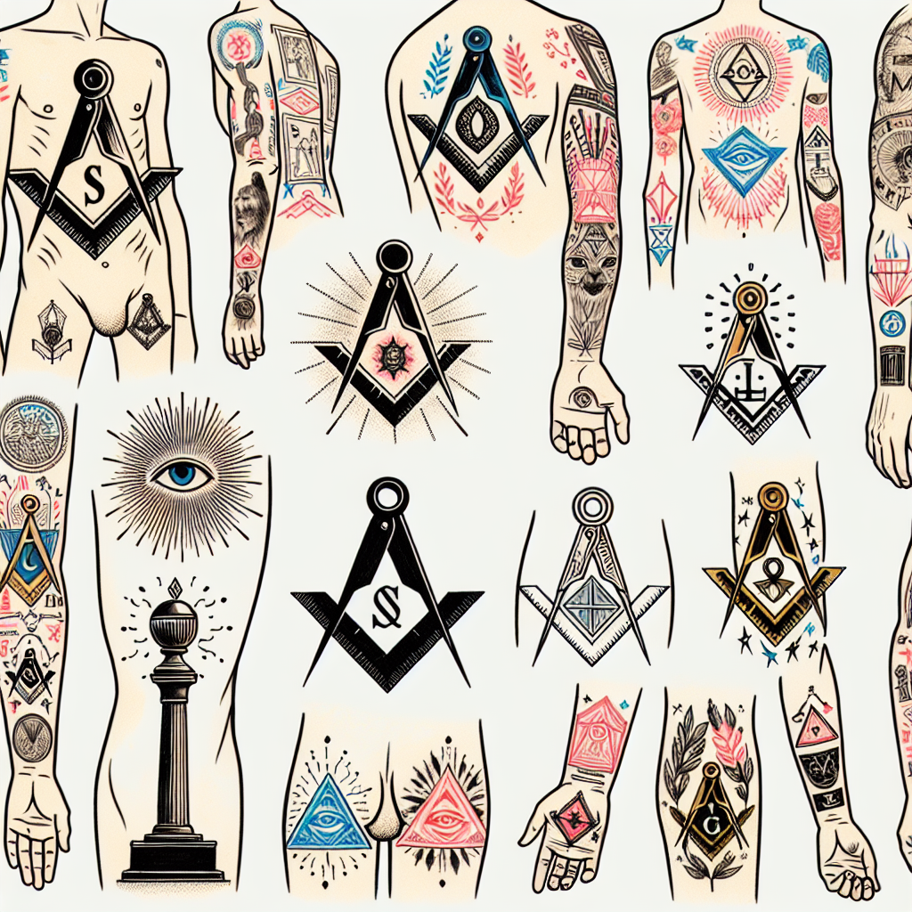 Masonic tattoo designs - Bronctattooaus.com