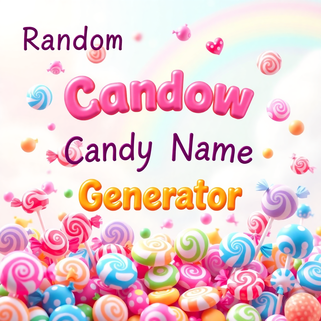 Best Random Candy Name Generator | Vondy