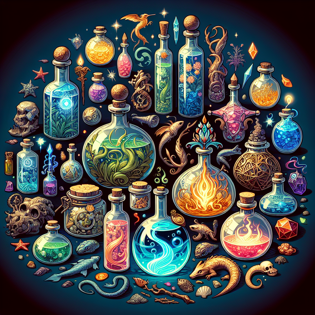 Best Potion Bottle Game Generator | Vondy