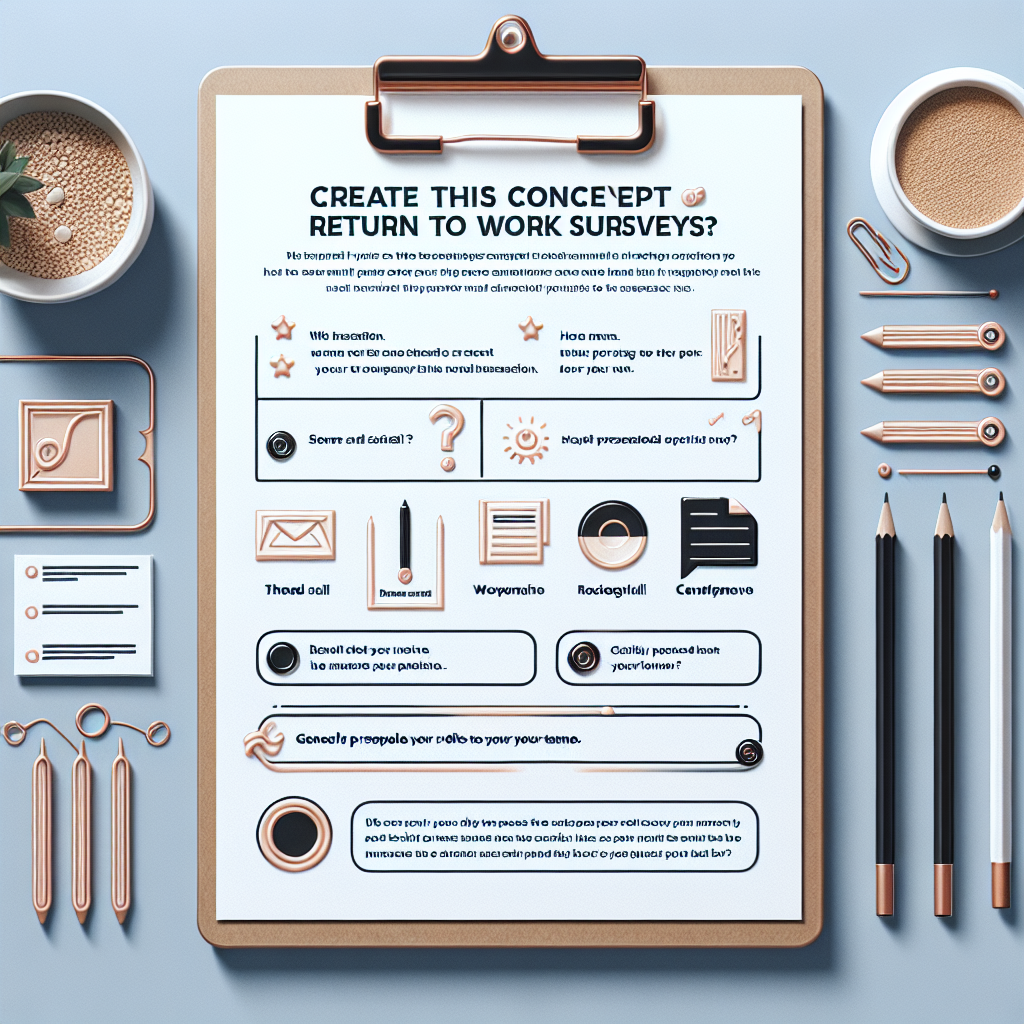 Best Return To Work Survey Email Template | Vondy