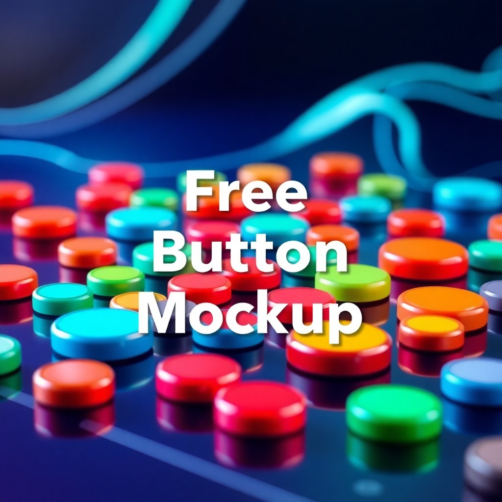Best Free Button Mockup | Vondy