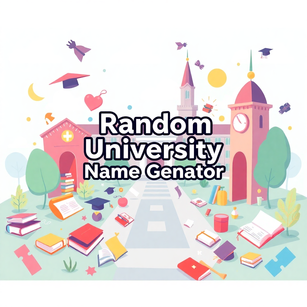 Best Random University Name Generator | Vondy