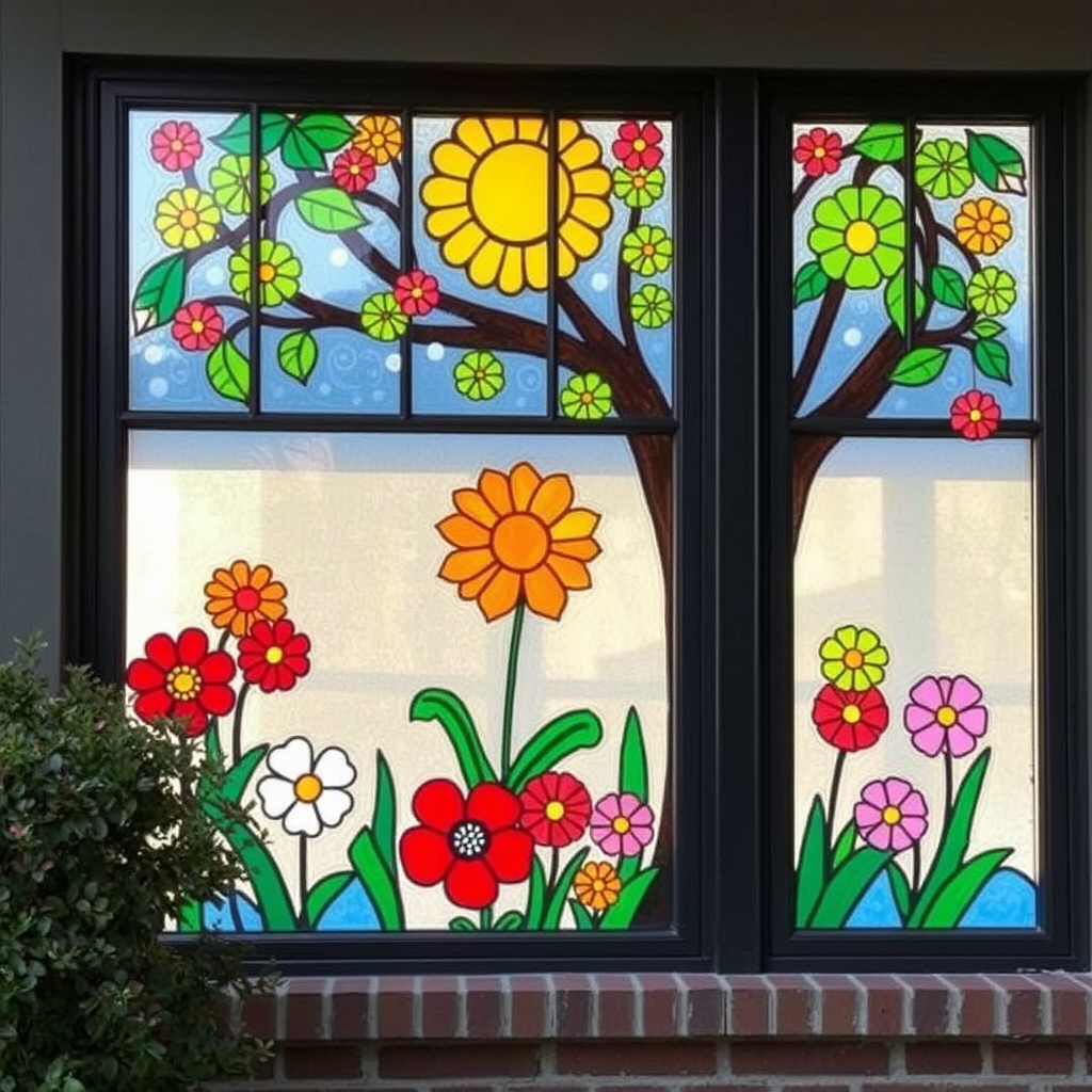 Best Spring Window Painting Ideas | Vondy