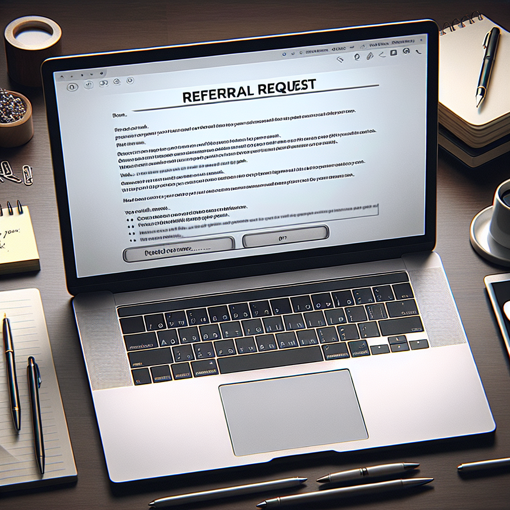 Best Referral Request Email Generator | Vondy