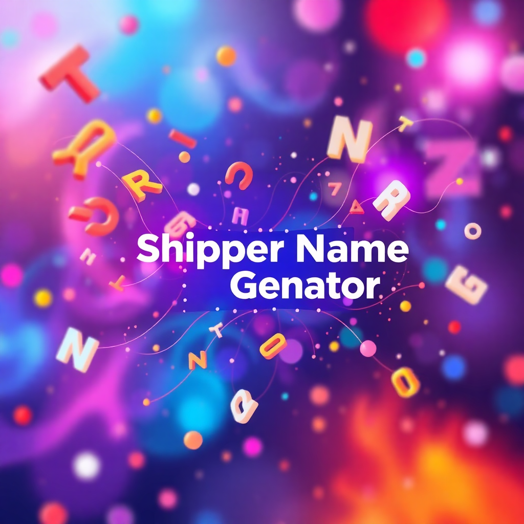 Best Shipper Name Generator | Vondy