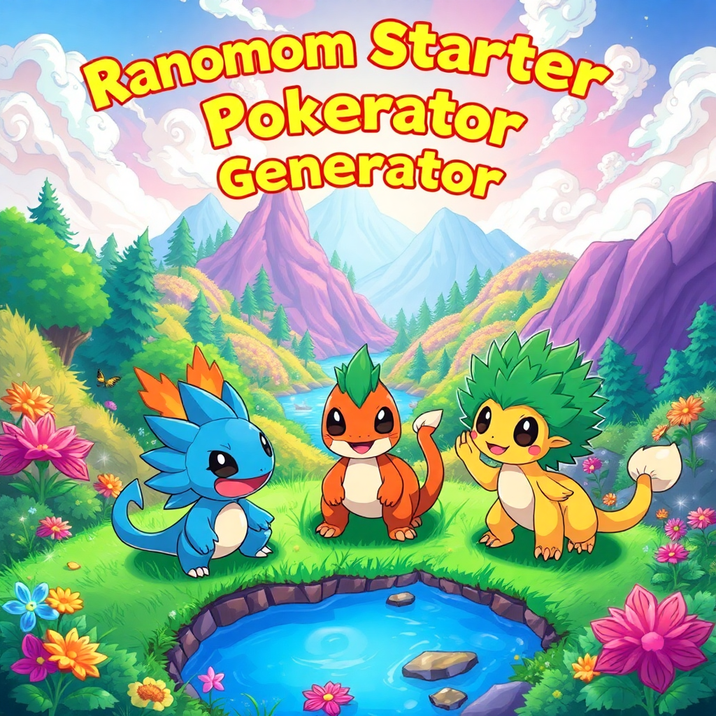 Best Random Starter Pokemon Generator | Vondy