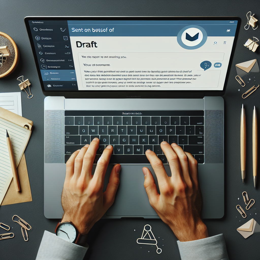 Best Sending An Email On Behalf Of Someone Template | Vondy