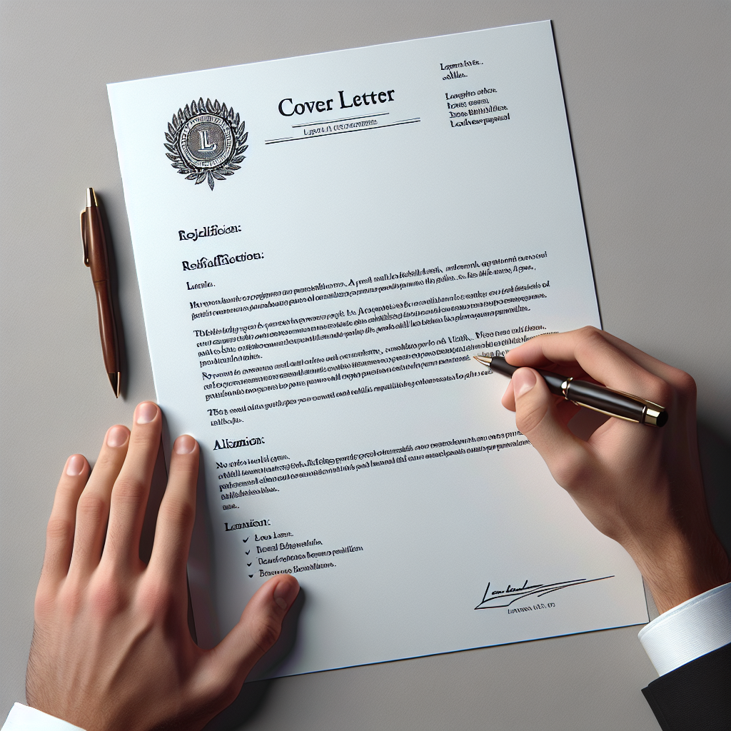 Best Legal Cover Letter Generator | Vondy