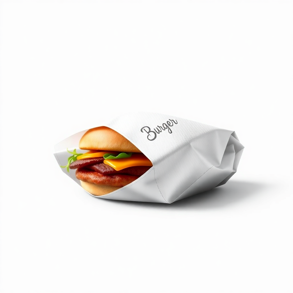 Best Burger Wrapper Mockup | Vondy