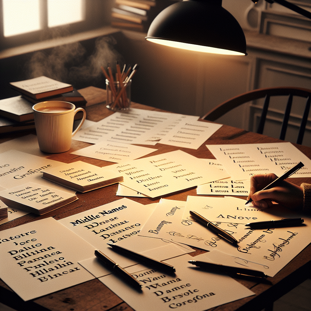 Best Middle Name Generator | Vondy
