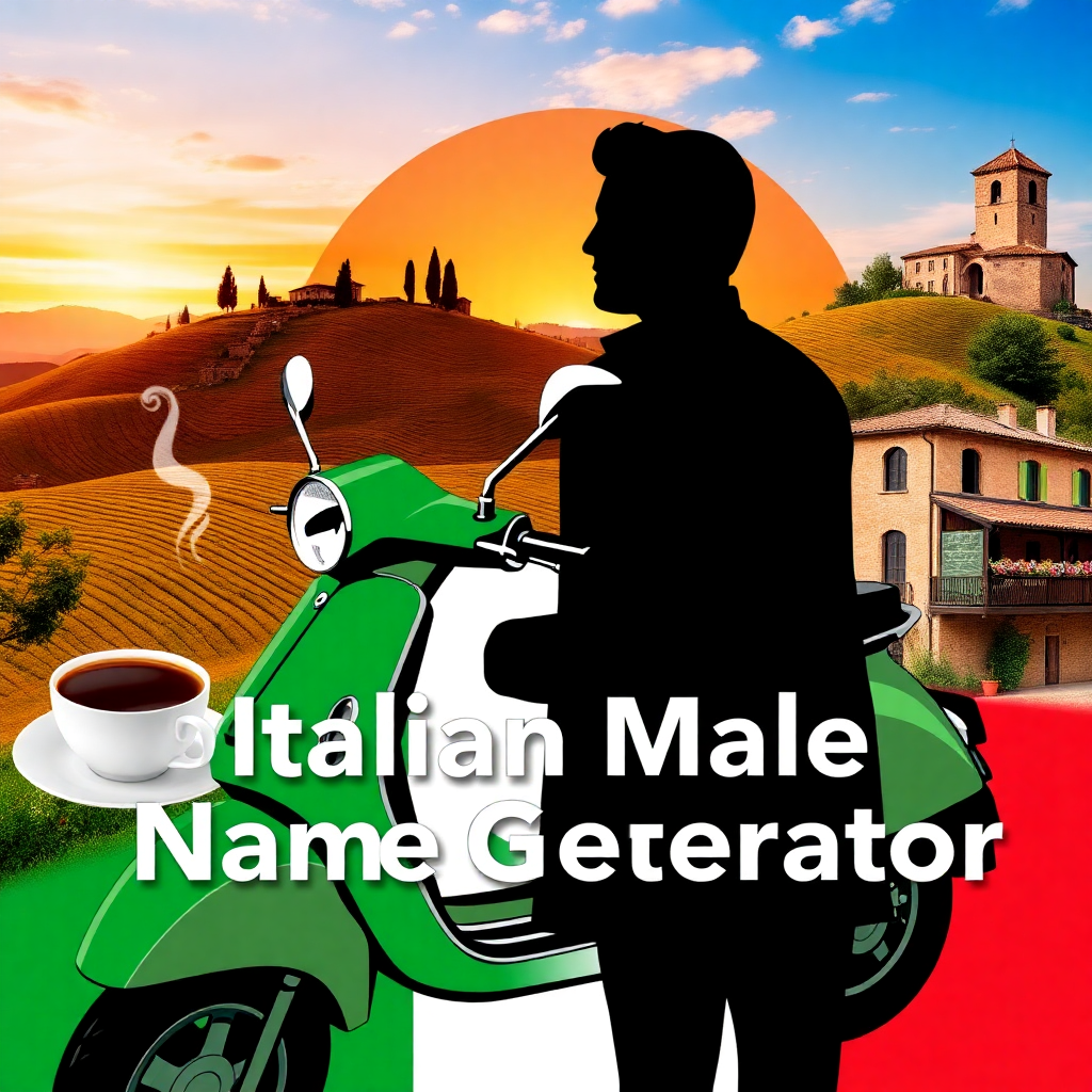 Best Italian Male Name Generator | Vondy