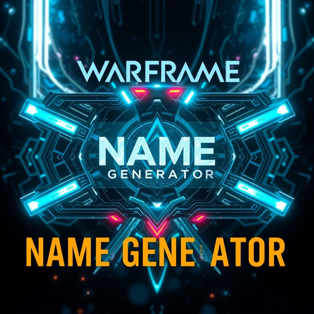 Best Warframe Name Generator | Vondy