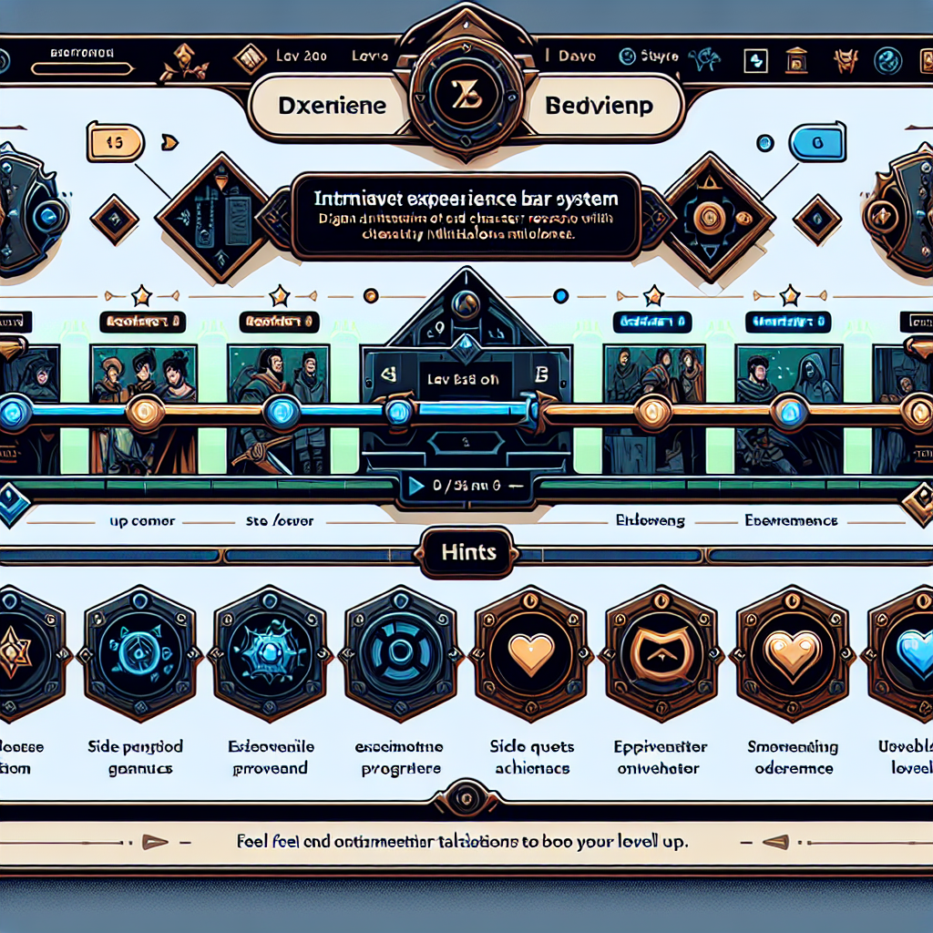 Best Game Experience Bar Generator | Vondy