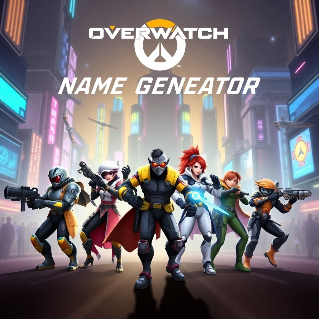 Best Overwatch Name Generator | Vondy