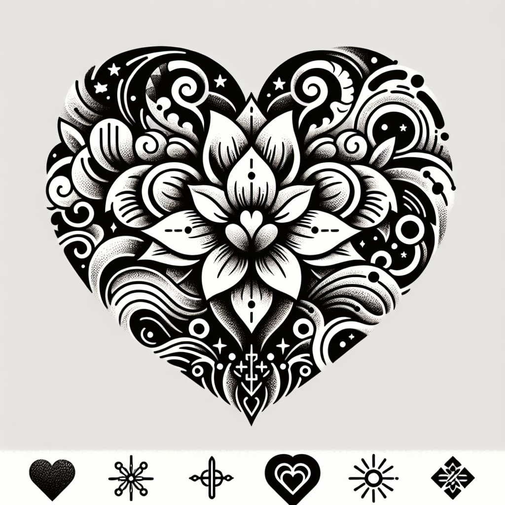 Best Script Heart Tattoo Generator | Vondy