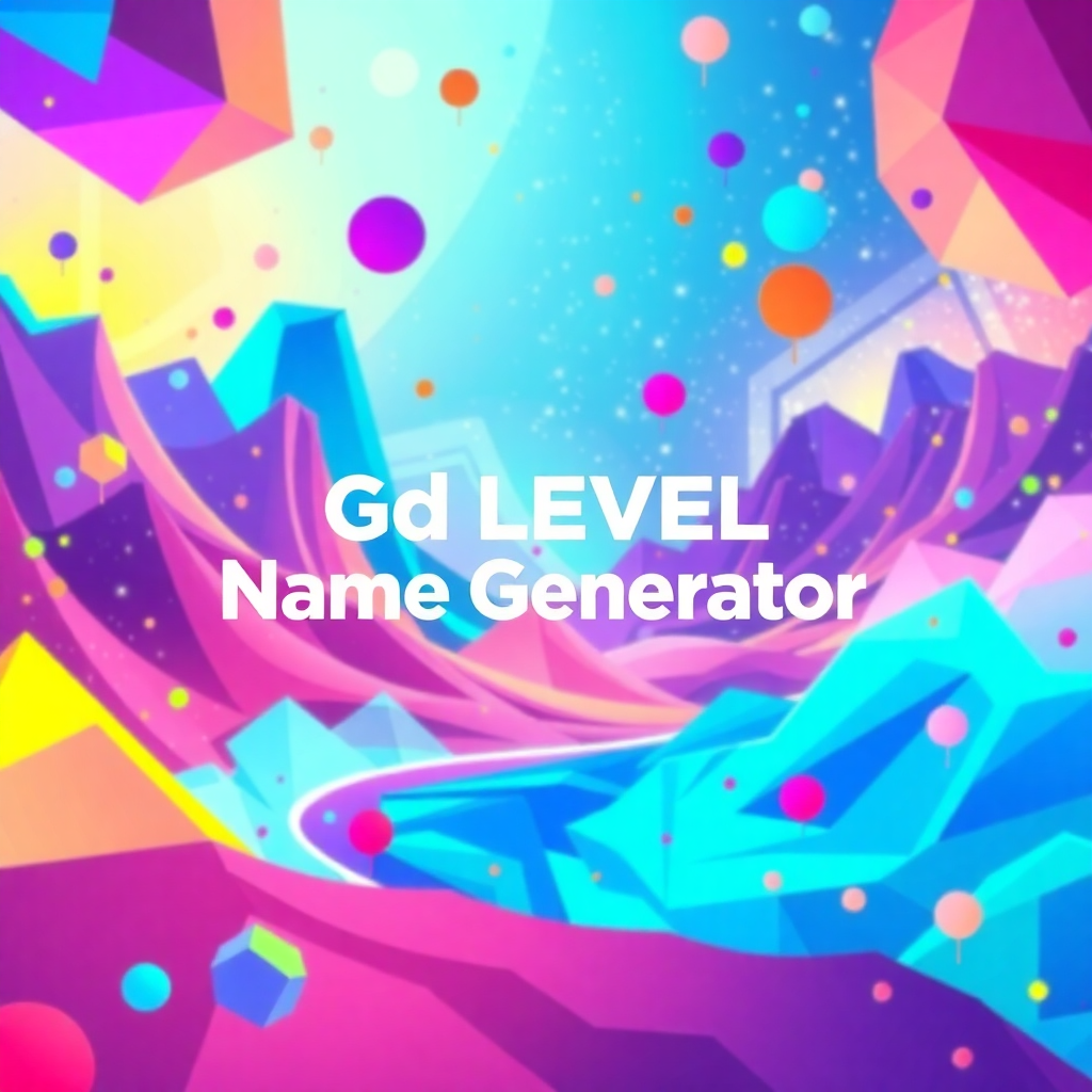 Best Gd Level Name Generator | Vondy