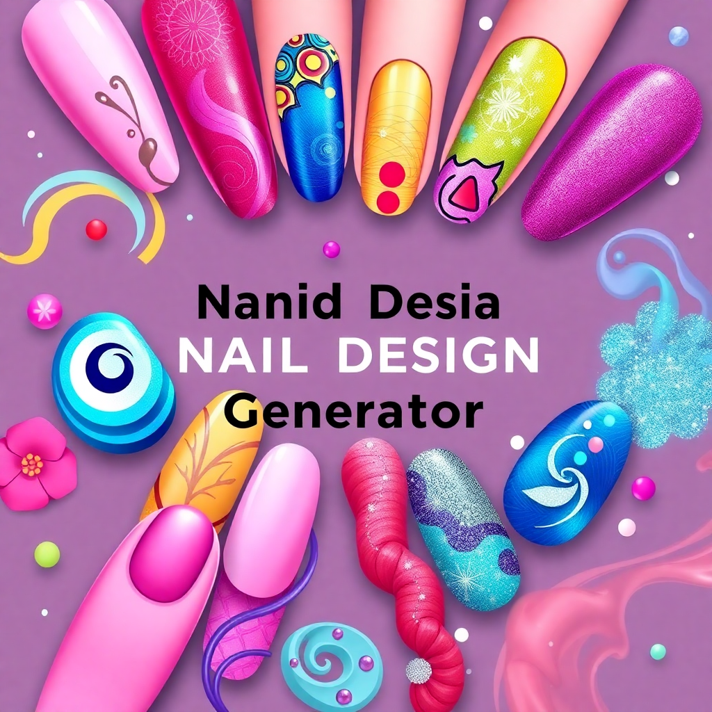 Best Random Nail Design Generator | Vondy