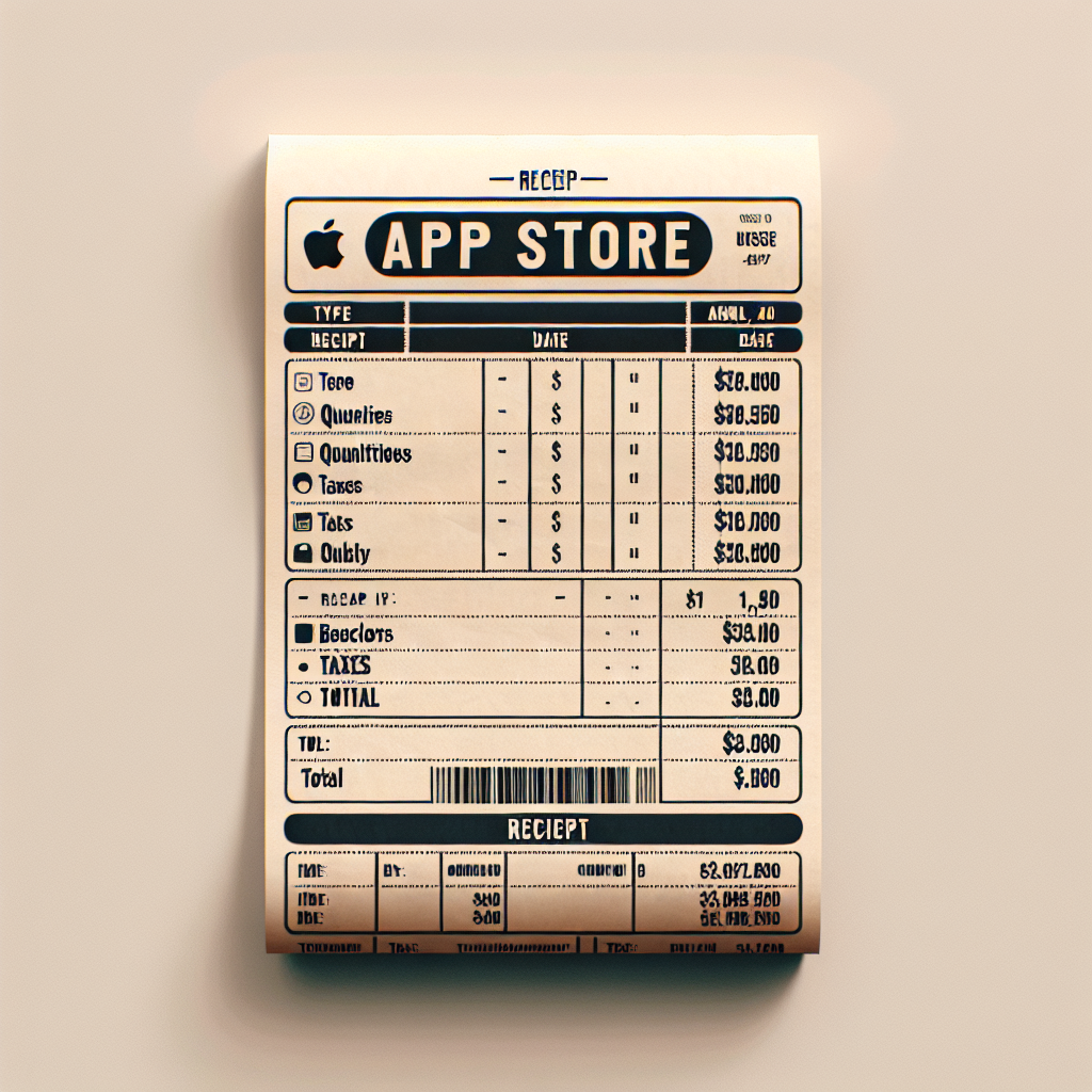 Best Ios App Store Receipt Generator | Vondy