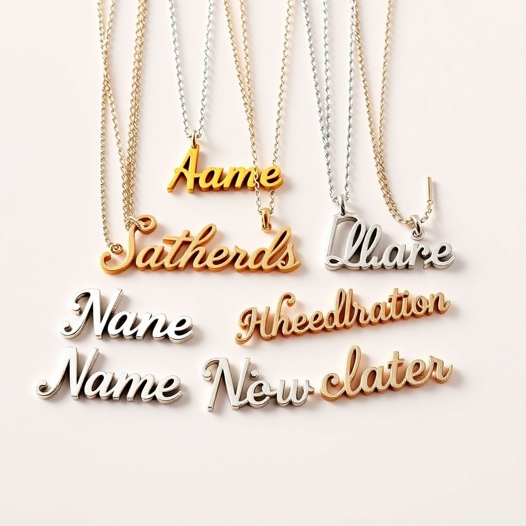 Best Name Necklace Font Generator | Vondy