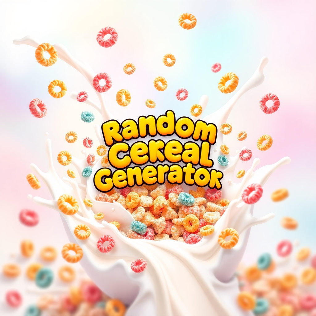 Best Random Cereal Generator | Vondy